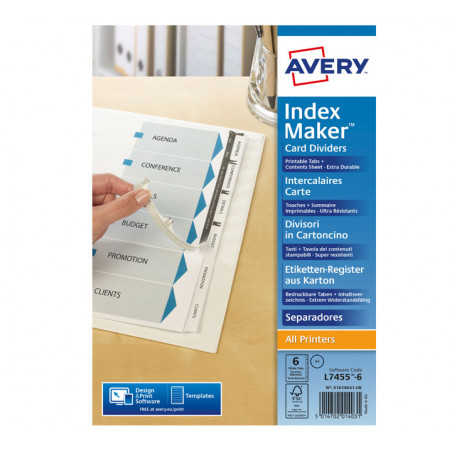 Separadores imprimibles